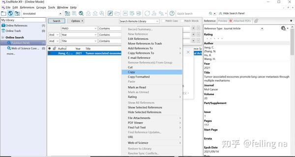 在pubmed上查阅的文献如何使用Endnote插入到word文档里头？ - 知乎