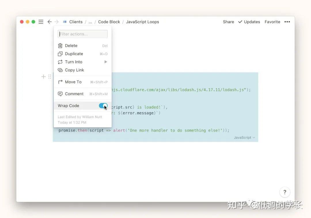 【Notion教程】在 Notion 页面创建代码块好用吗 - 知乎