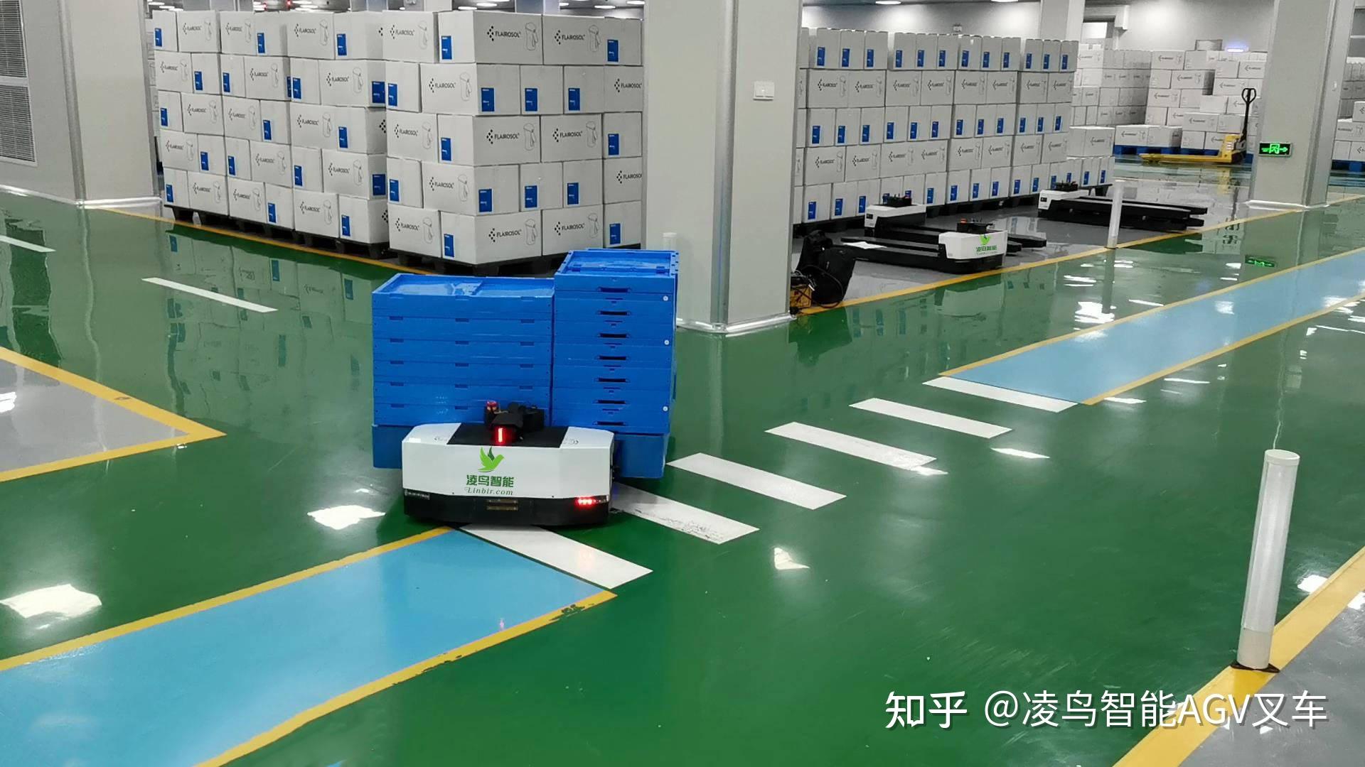 智能AGV无人叉车与WMS完美合作，助力智慧工厂的发展成熟 - 知乎