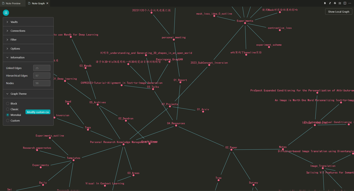 Dendron使用教程-03 Graph View 掌控你的笔记 - 知乎