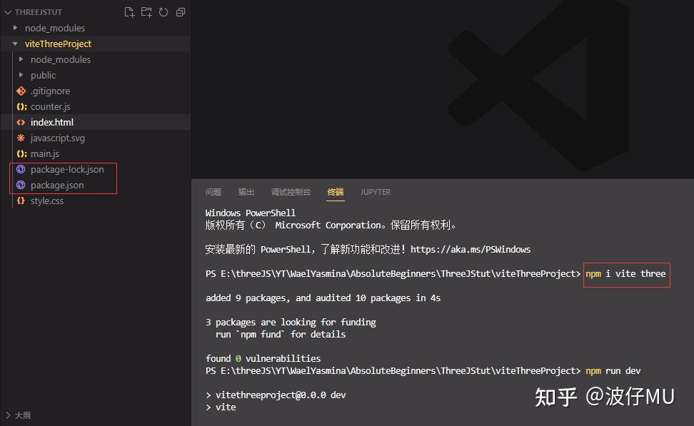 ThreeJS+Nodejs+vite配置本地环境 - 知乎