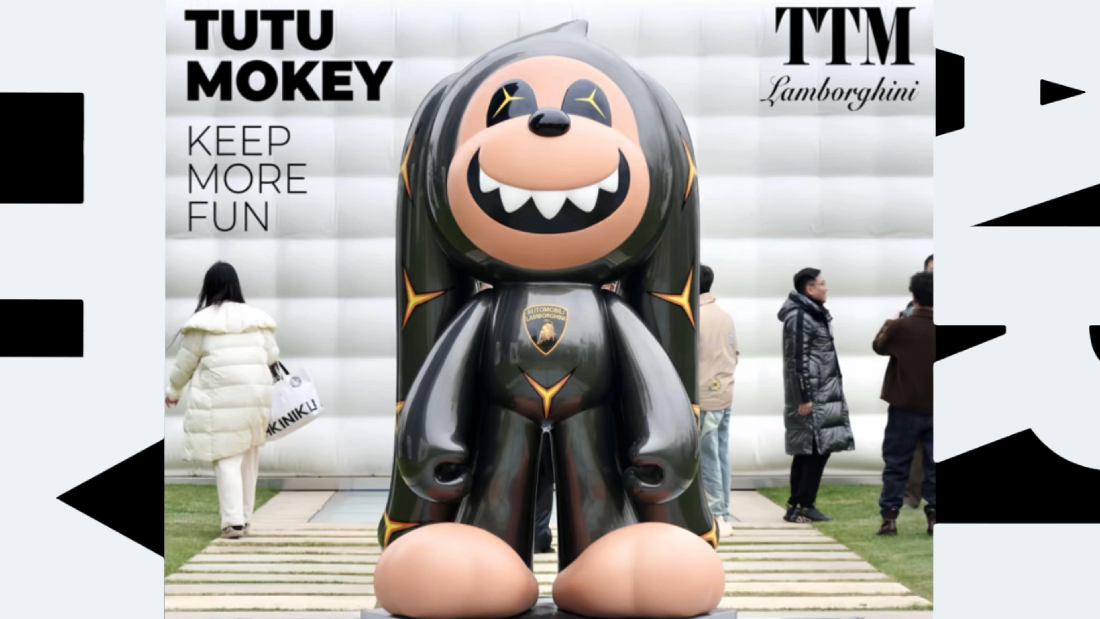 酷萌的艺术潮玩TUTUMOKEY与高奢的兰博基尼超跑品牌跨界共舞！ - 知乎