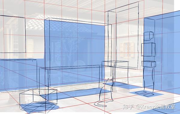 Krenz绘画教室【优秀作业心得】基础透视与结构-0108 - 知乎