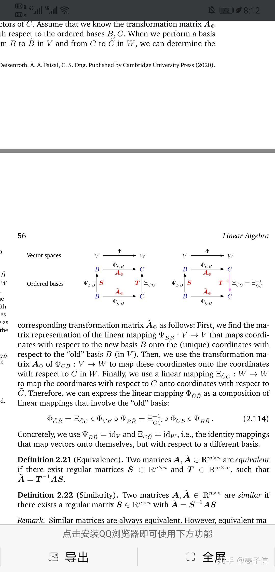 mml_MATHEMATICS FOR MACHINE LEARNING_习题答案 - 知乎