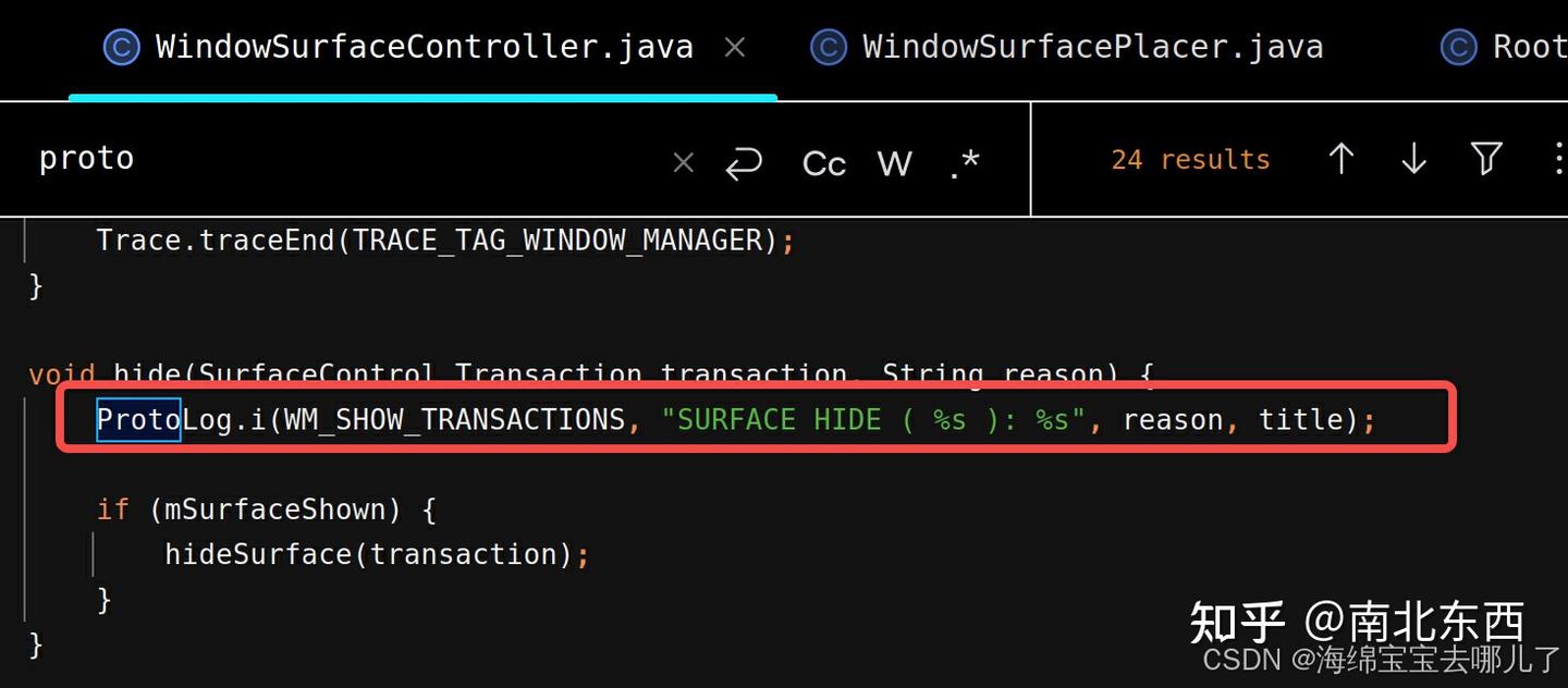 android framework ams/wms常见系统日志（main\system\events\crash，protoLog使用） - 知乎