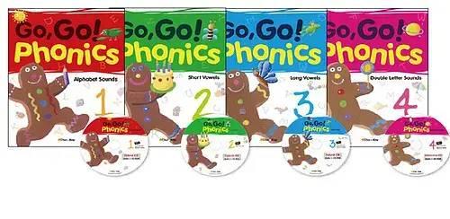 专为亚洲儿童打造，自然拼读《go go phonics》全套教材 - 知乎