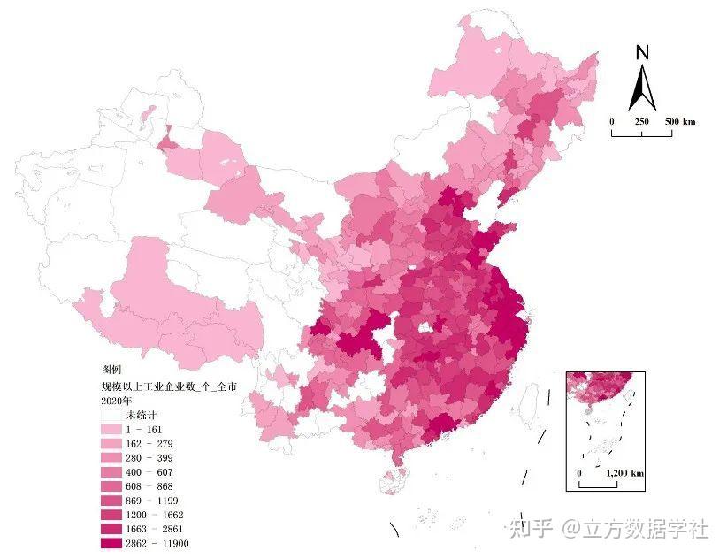 【数据分享】全国地级市1999—2020年工业企业数（Shp/Excel格式） - 知乎