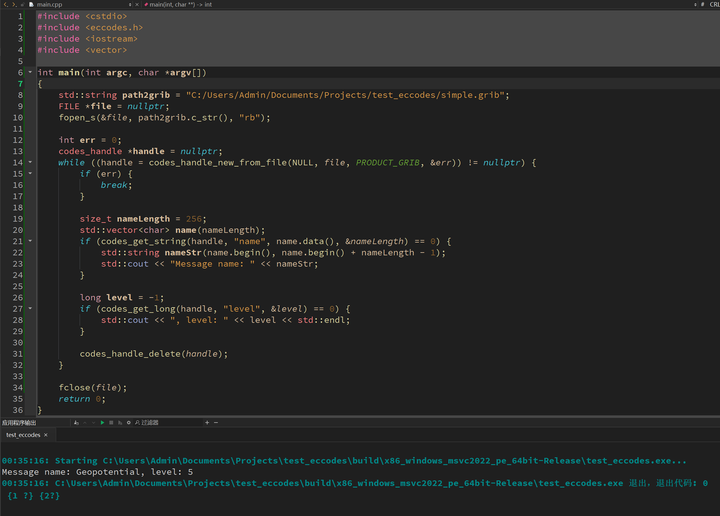 Windows 使用 MSVC 编译安装 ecCodes 2.39.0 - 知乎