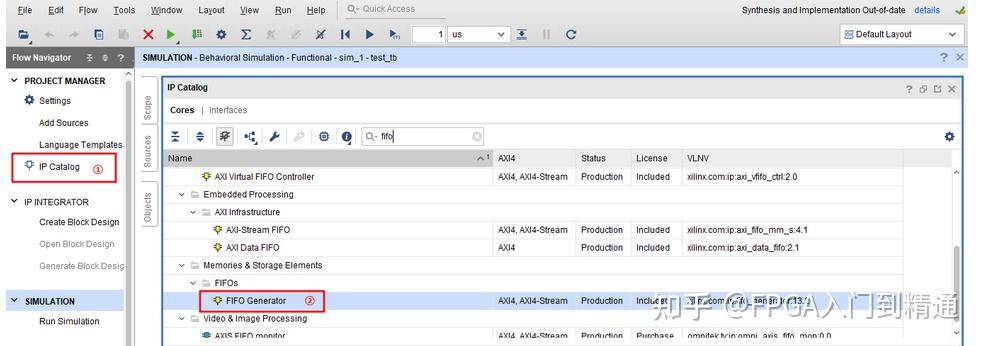 【FIFO IP系列】FIFO IP参数配置与使用示例 - 知乎