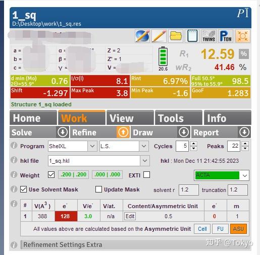 晶体结构解析案例29(孪晶) - 知乎