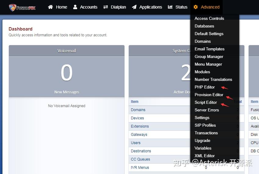 基于FreeSWITCH开源FusionPBX实战配置-如何添加一个fusionpbx 编辑工具 - 知乎
