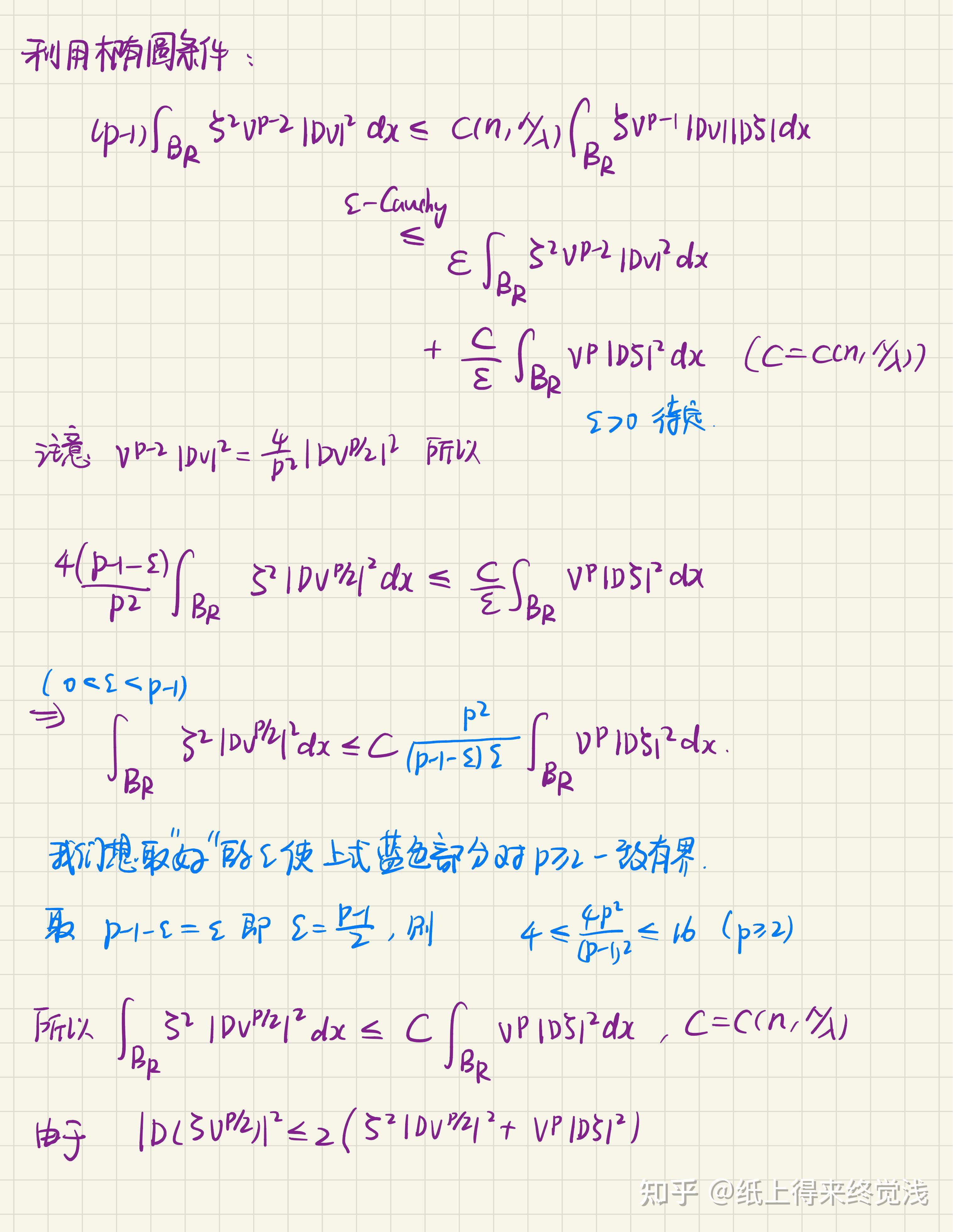 椭圆和抛物方程解的Moser迭代 - 知乎