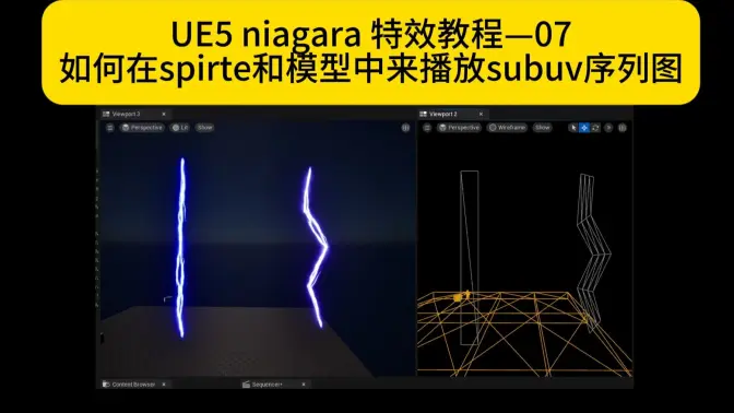 UE5 niagara 特效教程系列—07_如何用sprite和模型来播放序列图 - 知乎