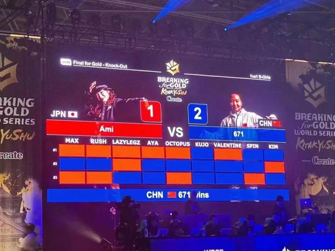 中国bgirl刘清漪战胜日本舞者Ami，夺霹雳舞奥运积分赛冠军 - 知乎