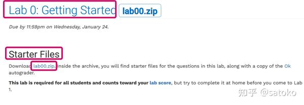 CS61A 2024 SP -- Lab0 - 知乎