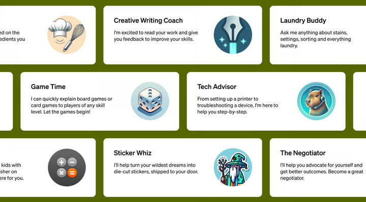 全新版 ChatGPT 使用体验——OpenAI 16 款 GPTs、All Tools - 知乎