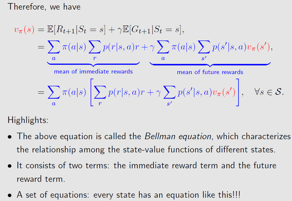 1 强化学习基础-Bellman Equation - 知乎