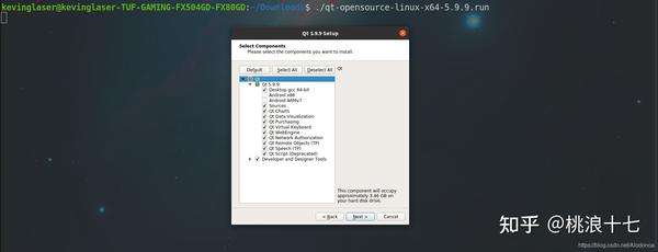 Ubuntu20.04安装、配置、使用、卸载QT5.9.9以及第一个编写QT程序 - 知乎