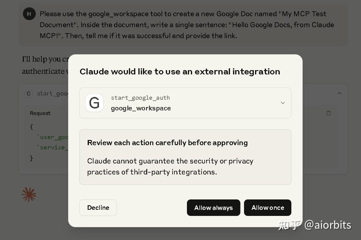 Claude Desktop Google Workspace MCP 服务部署调试技术文档 - 知乎