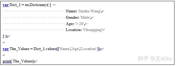 第5节：GEE的数据类型(Dictionary，List，Array) - 知乎