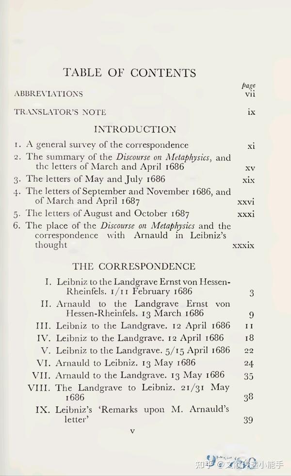 莱布尼茨和阿诺德的通信,英文版,The Leibniz-Arnauld corresponde - Leibniz, Gottfried ...