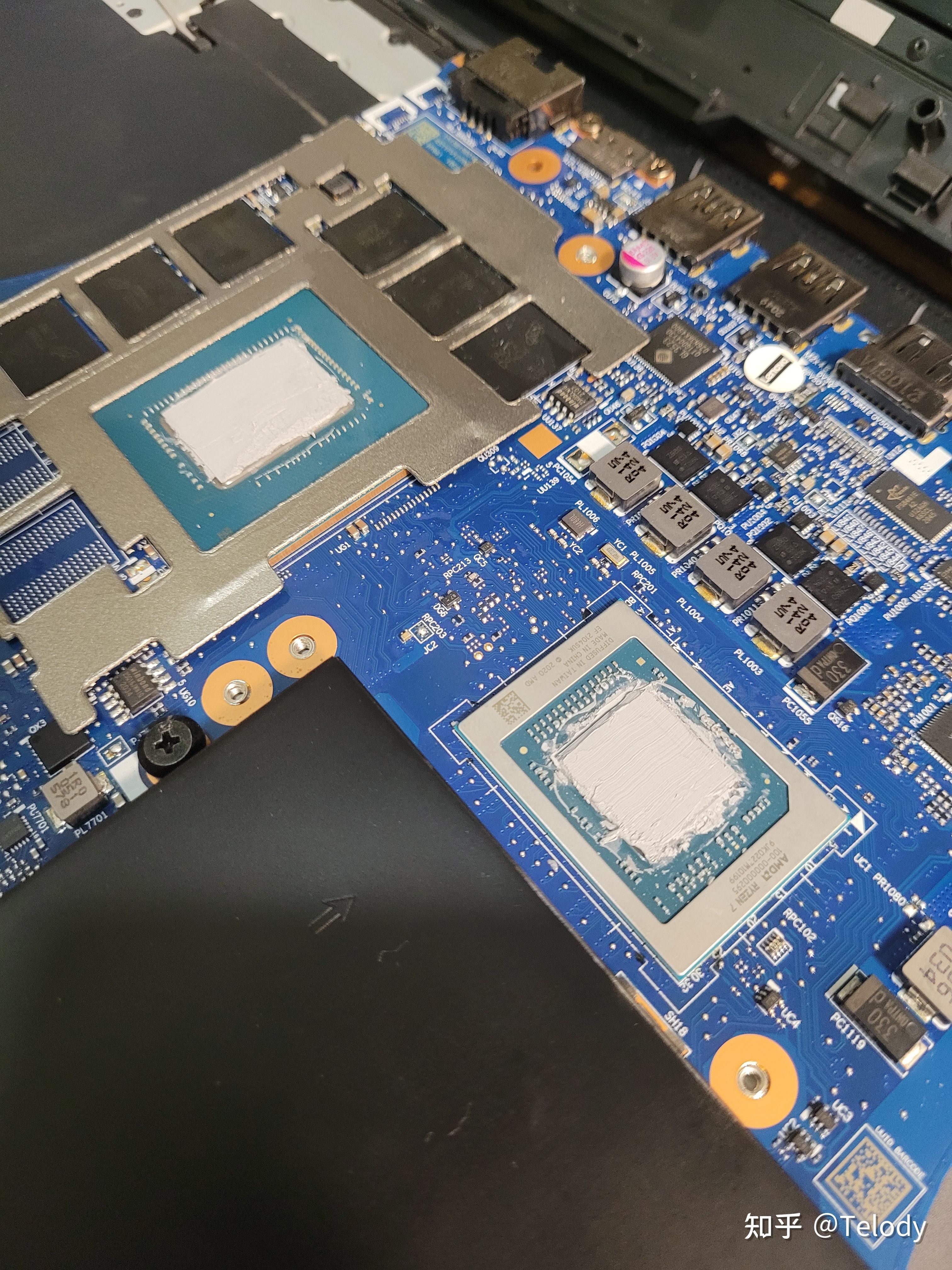 联想拯救者R9000P-3060-21款，换利民TF9硅脂再换霍尼韦尔7950相变硅脂片。 - 知乎