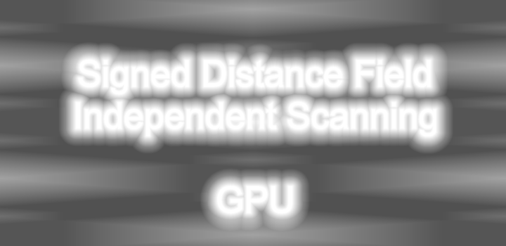 Tech-Artist 学习笔记：Signed Distance Field 独立扫描算法 (GPU 版) - 知乎