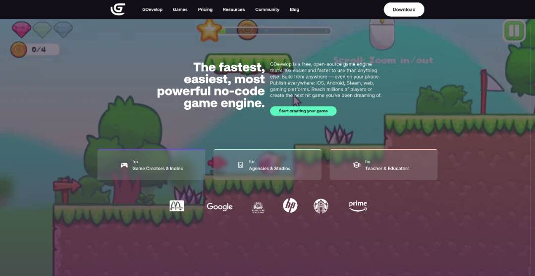 不会写代码，如何开发游戏？｜试试Gdevelop 和Construct3 - 知乎