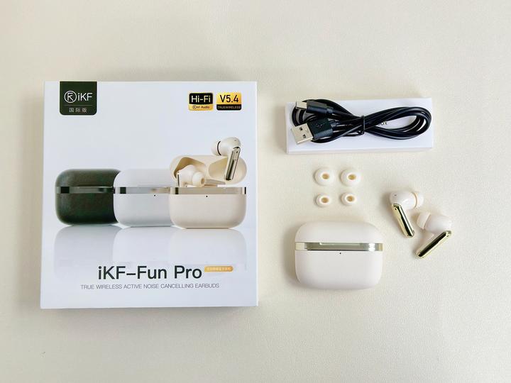 【蓝牙耳机测评】2024年无线耳机推荐│主动降噪耳机是智商税吗？iKF Fun Pro入耳式耳机听音乐、打游戏效果如何？值得入手吗？新手入门必 ...