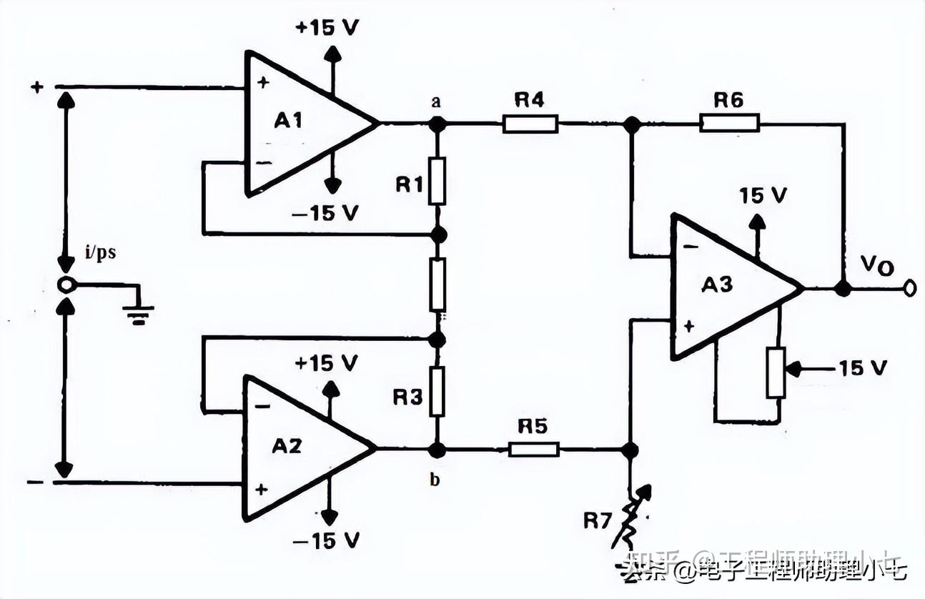 还搞不懂OP07运放芯片？一定要看这一文，参数+引脚图+应用电路 - 知乎