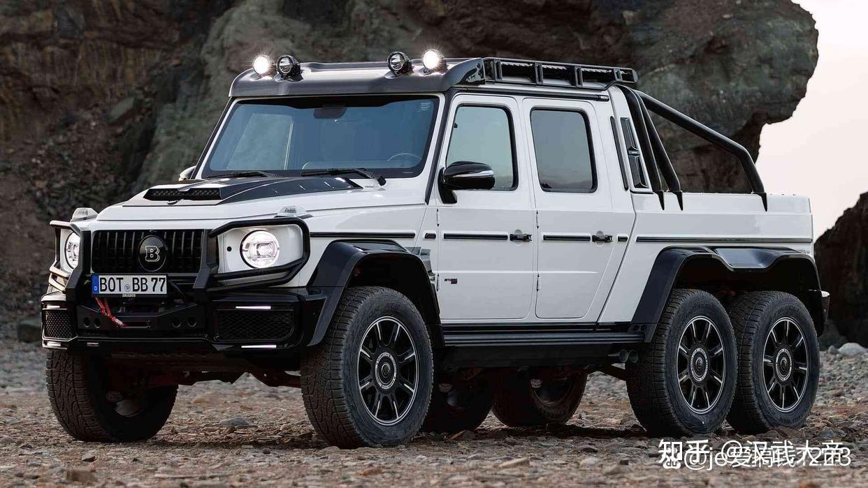 奔驰AMG G63通过Brabus将两辆六轮皮卡改装为800和900马力 - 知乎
