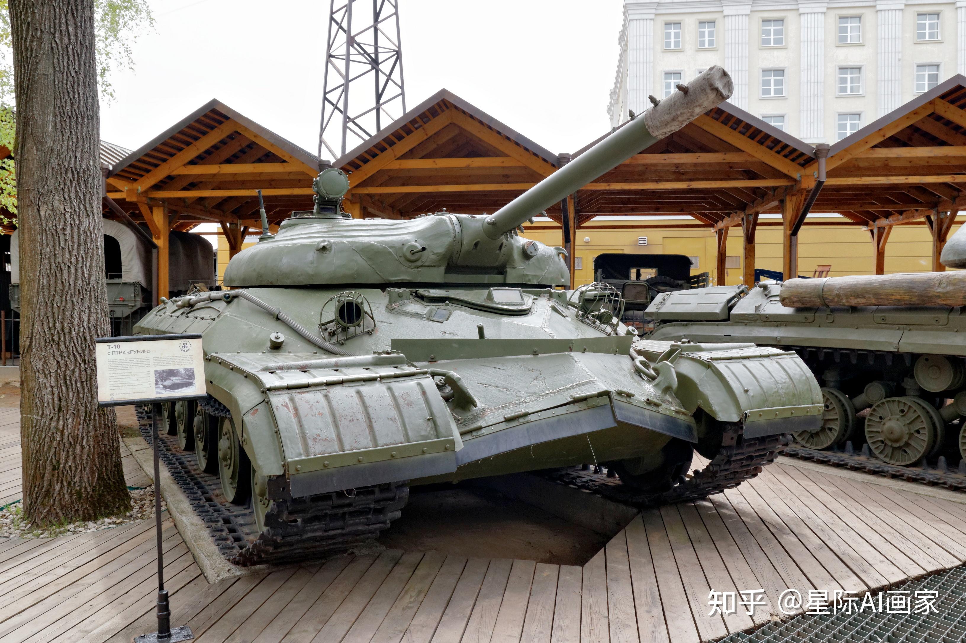 世界武器巡展——IS系列坦克之T-10坦克 - 知乎