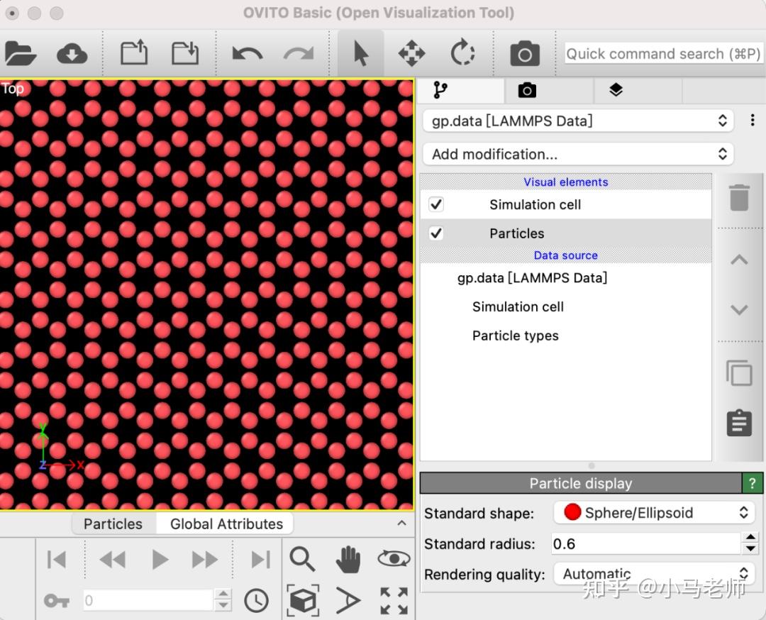 lammps教程：Ovito显示化学键的方法 - 知乎