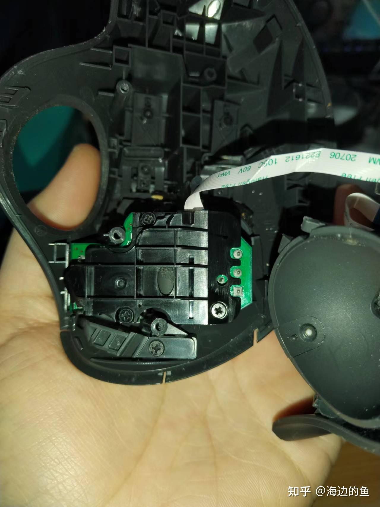 罗技M575轨迹球鼠标换微动+改装锂电池 - 知乎