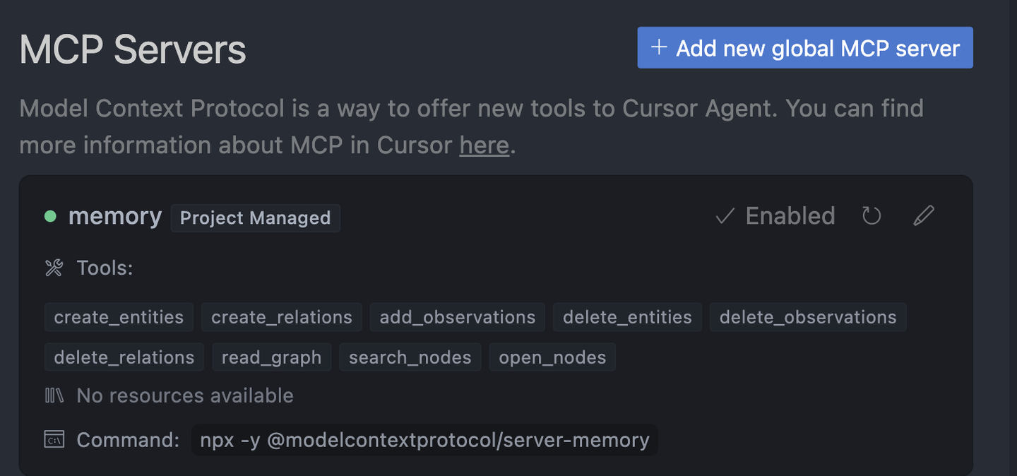 使用 Memory MCP 记忆上下文 - 知乎