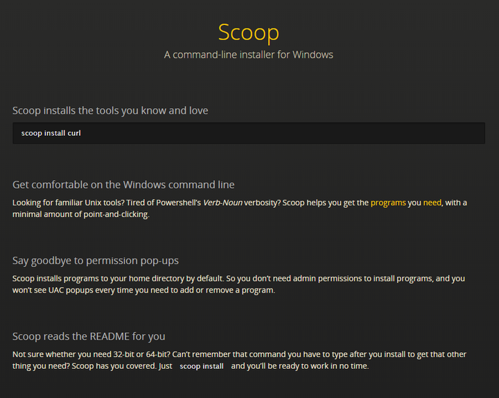 Scoop Windows中的Homebrew - 知乎