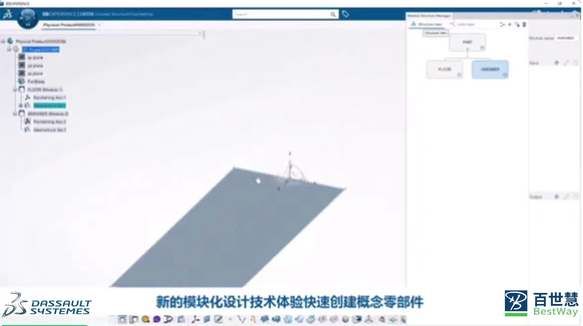3DEXPERIENCE MODSIM产品前期概念结构快速开发方案（上） | 达索系统百世慧® - 知乎