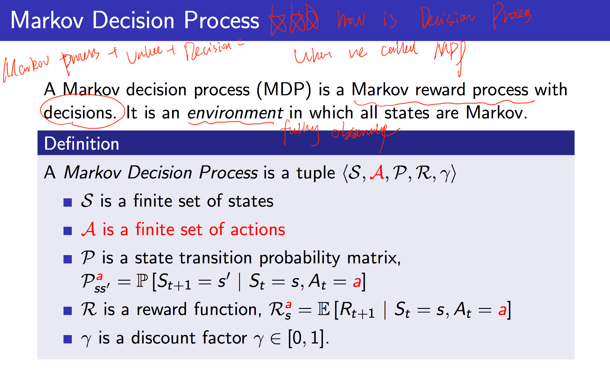 马尔科夫决策过程之Markov Decision Process(马尔科夫决策过程) - 知乎