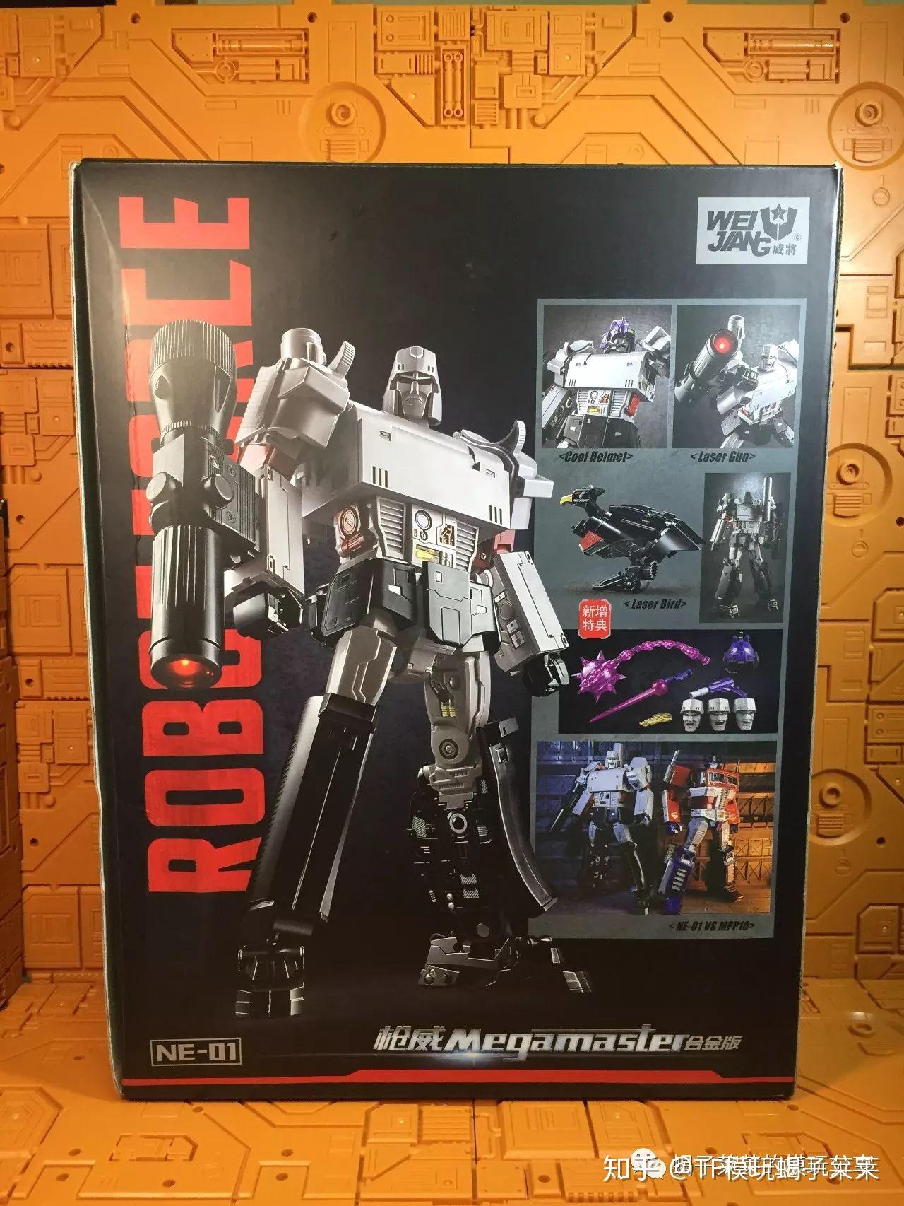 蝎子莱莱的模玩分享 03 威将NE-01 Megamaster 枪威 （补档） - 知乎