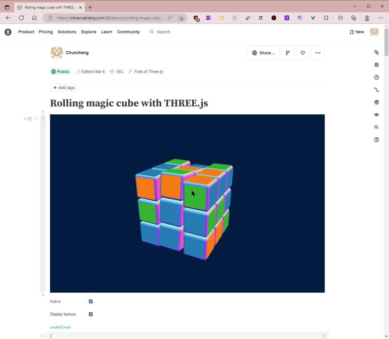 THREEJS 的三阶魔方 - 知乎