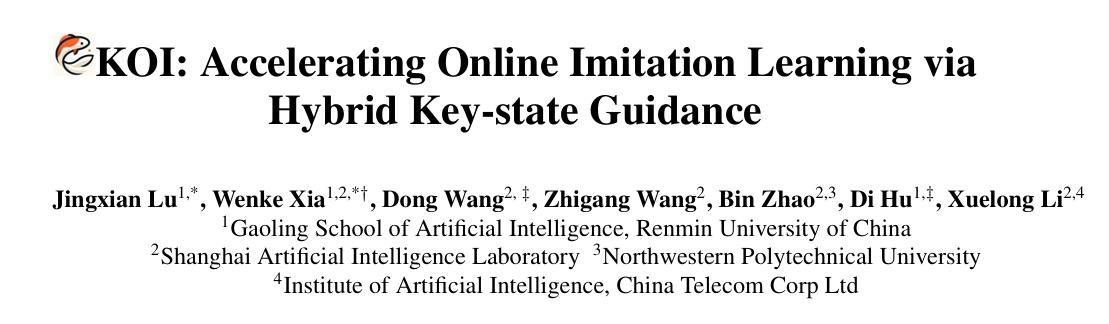 [GeWu-Lab最新进展] CoRL 2024 | 利用关键状态加速具身操纵在线学习 - 知乎