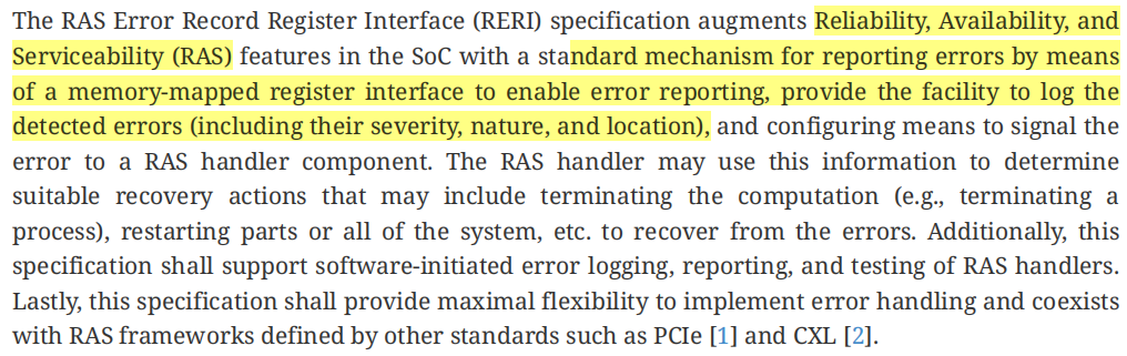 RISC-V RERI Architecture Specification - 知乎