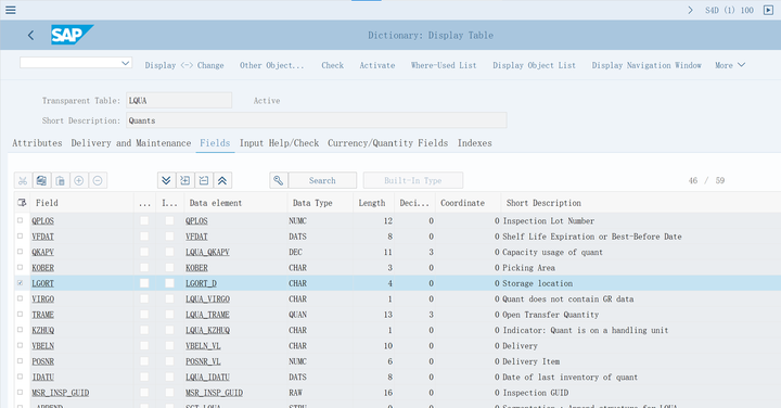 SAP WM 表LQUA里的Storage Location - 知乎