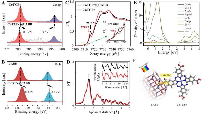天津理工大学鲁统部/张敏/中山大学王嘉蔚ACIE：非铅卤化钙钛矿与Co(II)分子催化剂间定向电子传递促进CO2光还原 - 知乎