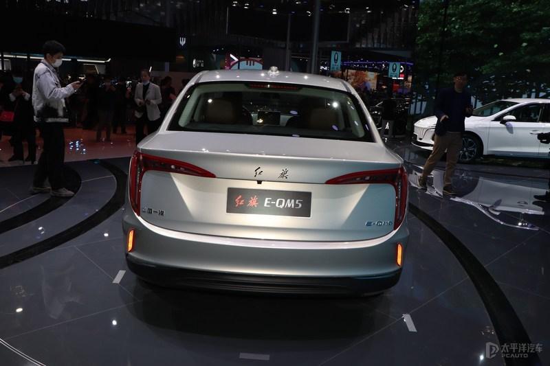 2021上海车展：红旗E-QM5纯电动车亮相 - 知乎