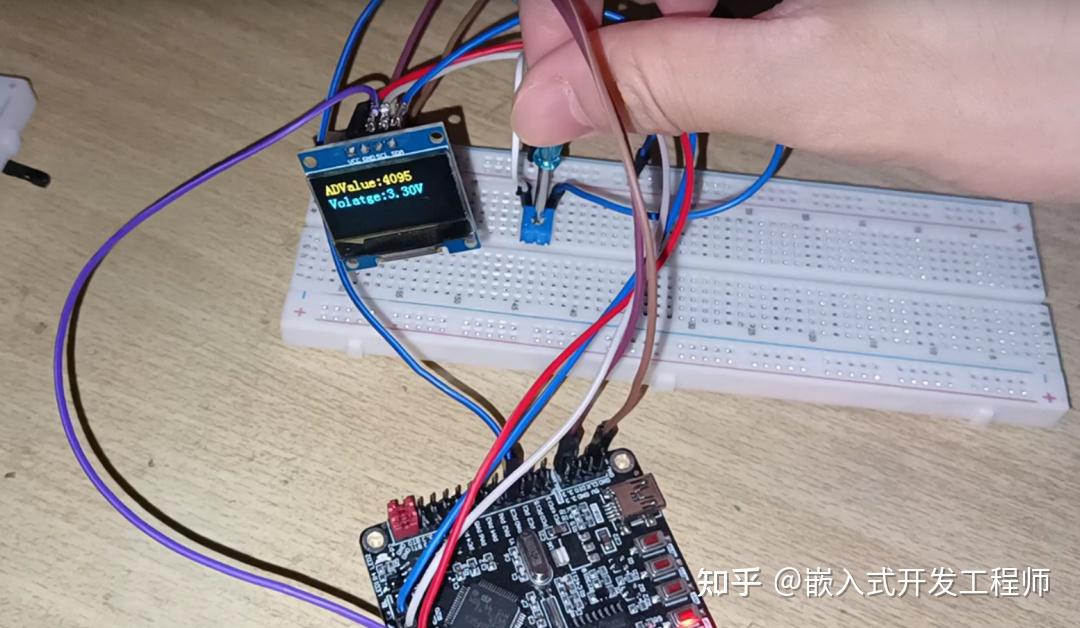 设计分享 | STM32F103RCT6实现AD单通道转化（详细） - 知乎
