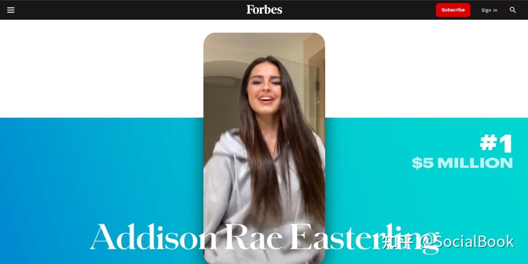 Addison Rae：网红逆袭成明星？TikTok女王数钱到手软！ - 知乎