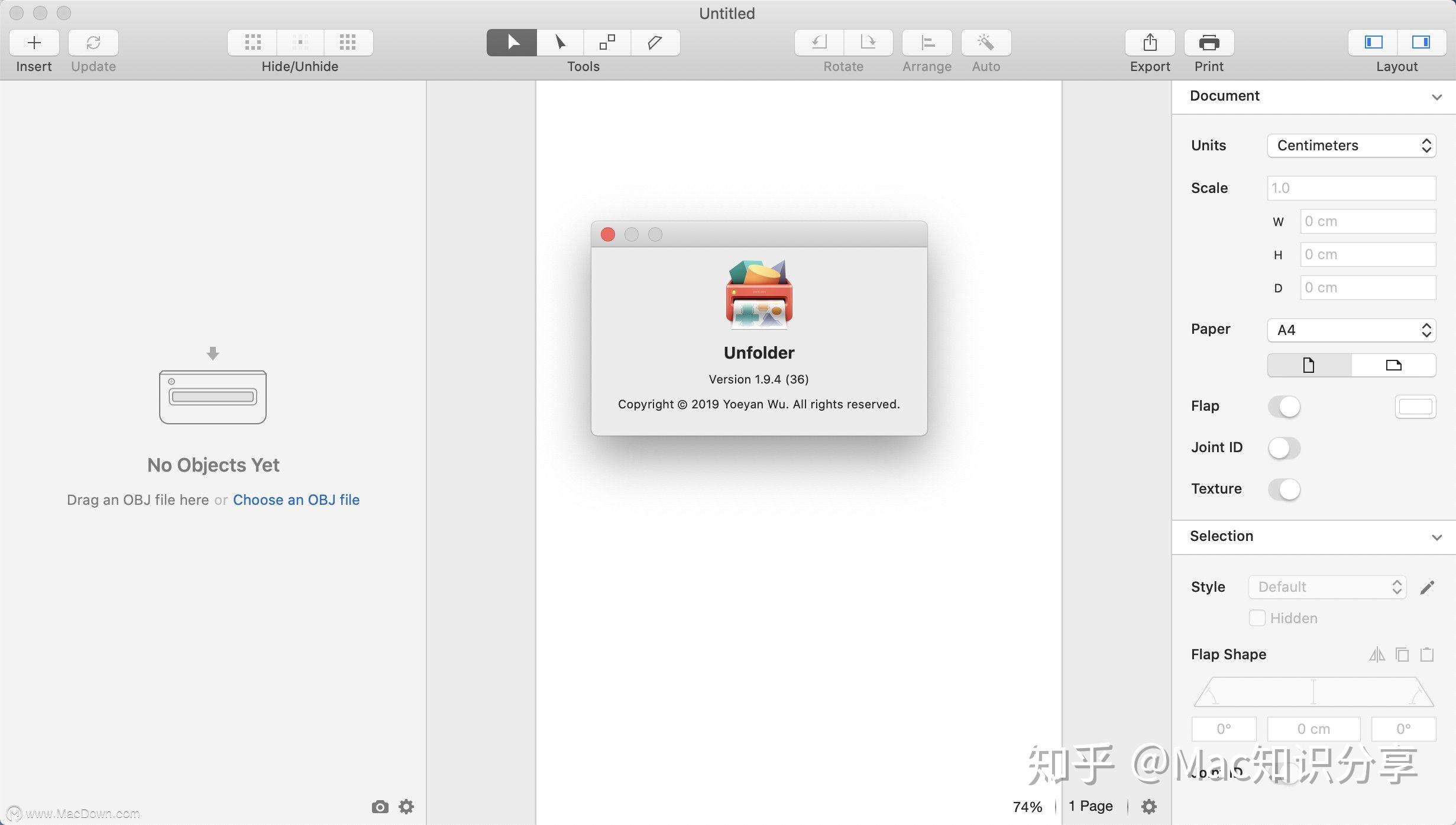 Unfolder for mac(三维折纸设计软件) - 知乎
