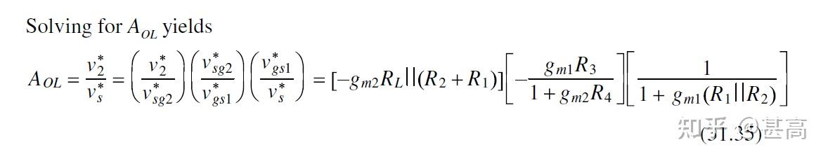 Chapter 31 Feedback Amplifiers - 知乎