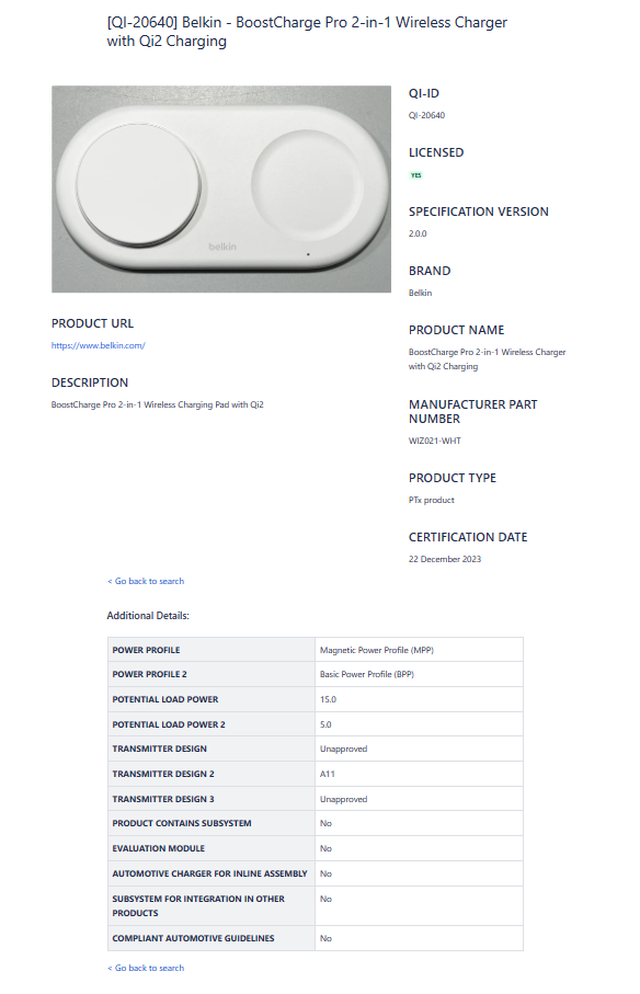 WPC公布首批Qi2认证产品，18家企业35款产品上榜 - 知乎